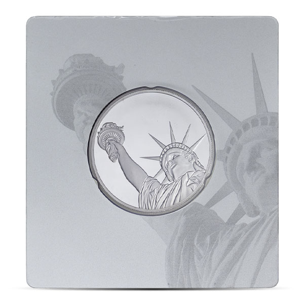 PAMP Solomon Islands Liberty - 1-1/2 Troy Oz .999 Pure Silver Coin