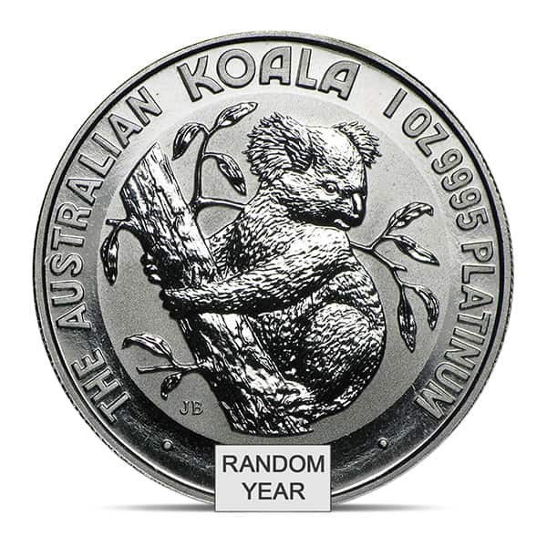 Platinum Australian Koala (Date Our Choice), .9995 Pure - 1 Troy Ounce