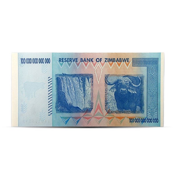 Zimbabwe 100 Trillion Dollars Note (Uncirculated)