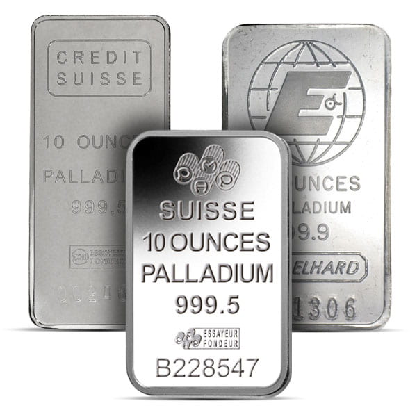 Palladium Bars Canada