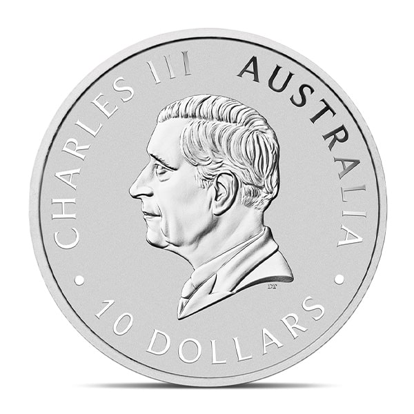 Perth Mint Australia 10-Oz Silver Coin, .999 Pure