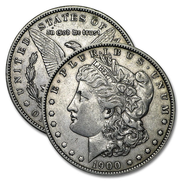 1900-O Morgan Silver Dollar - Fine to Extra Fine