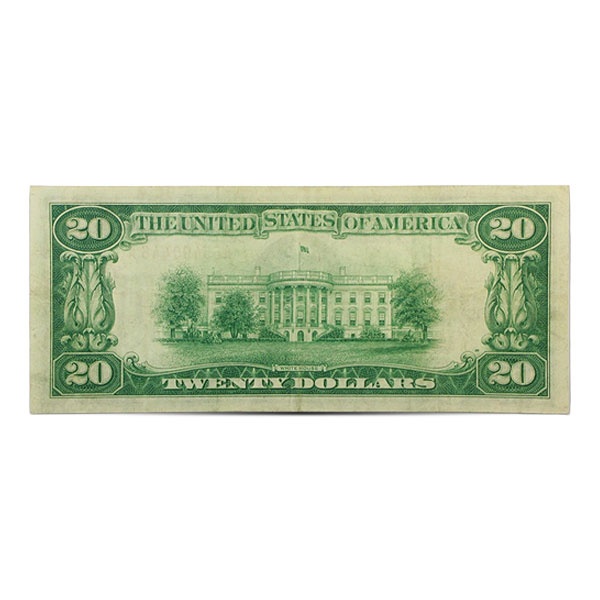 $20 U.S. Gold Certificate Note (Fine to Very Fine), 1928