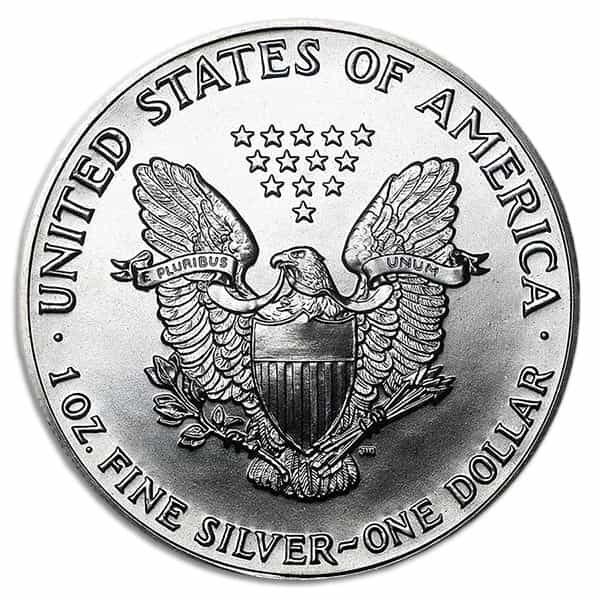 1989 1 oz American Silver Eagle Coins for Sale - Money Metals