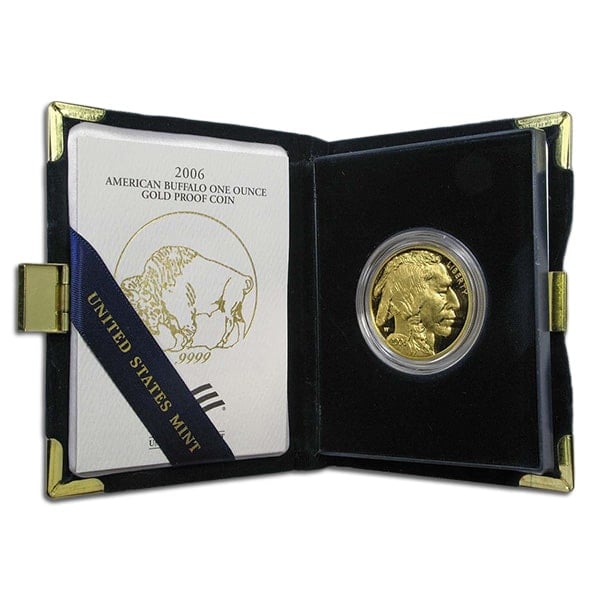 1 Oz Random Date Proof American Buffalo Coins for Sale - Money Metals