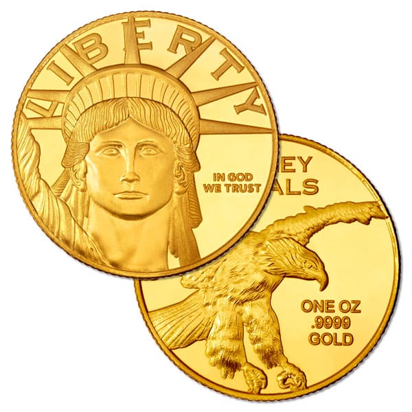 Lady Liberty Gold 1 Oz Round - .9999 Pure