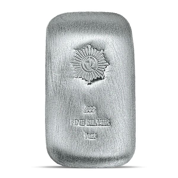 GR Reserve 1 Ounce Bar, .999 Pure Silver