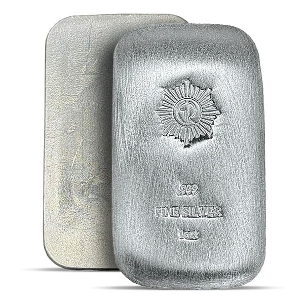 GR Reserve 1 Ounce Bar, .999 Pure Silver