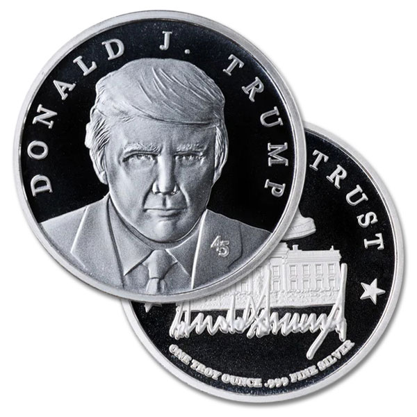 President Trump First Edition Silver Medallion (PCGS Certified) - 1 ...
