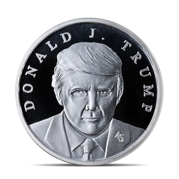 President Trump Victory Silver Medallion (PCGS Certified) - 1 Troy ...