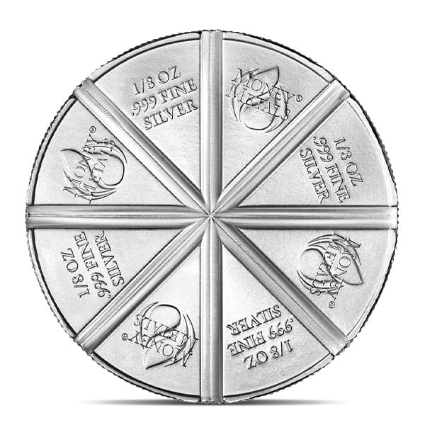 Pieces of Eight Divisible - .999 Pure Silver 1 Oz Round