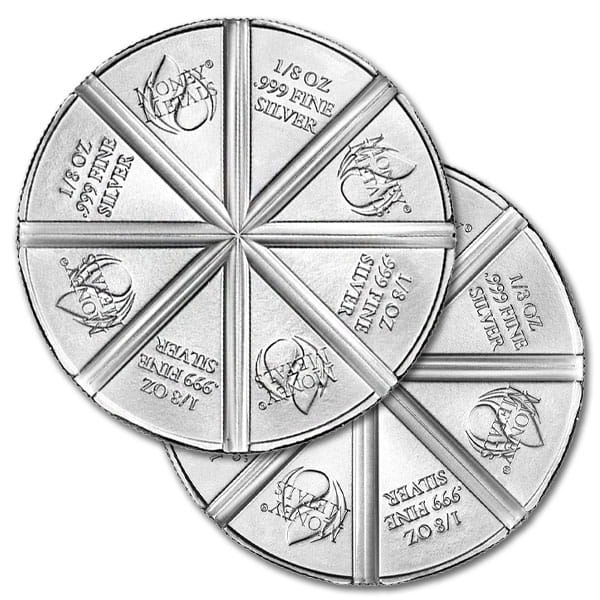 Pieces of Eight Divisible - .999 Pure Silver 1 Oz Round