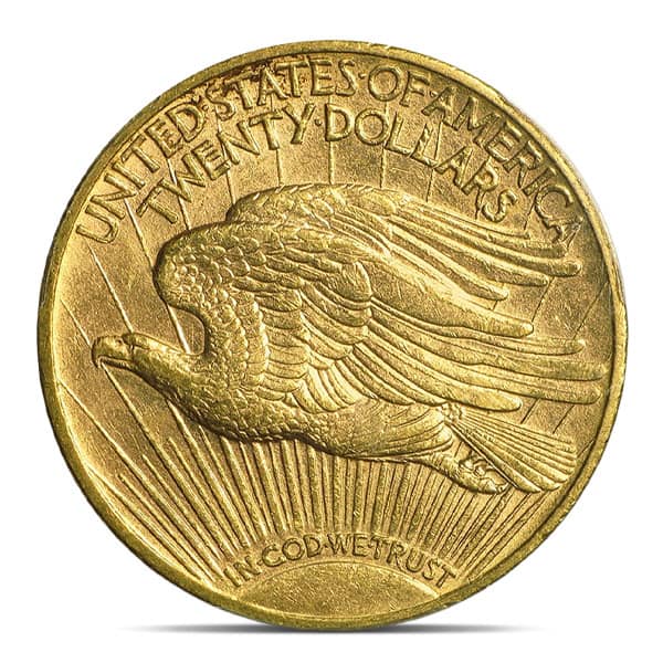 MS61 Graded St. Gaudens $20 U.S. Gold Coin (PCGS / NGC) - Random Dates