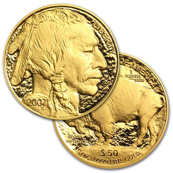 2007 Proof Gold American Buffalo - 1 Troy Ounce .9999 Pure Gold