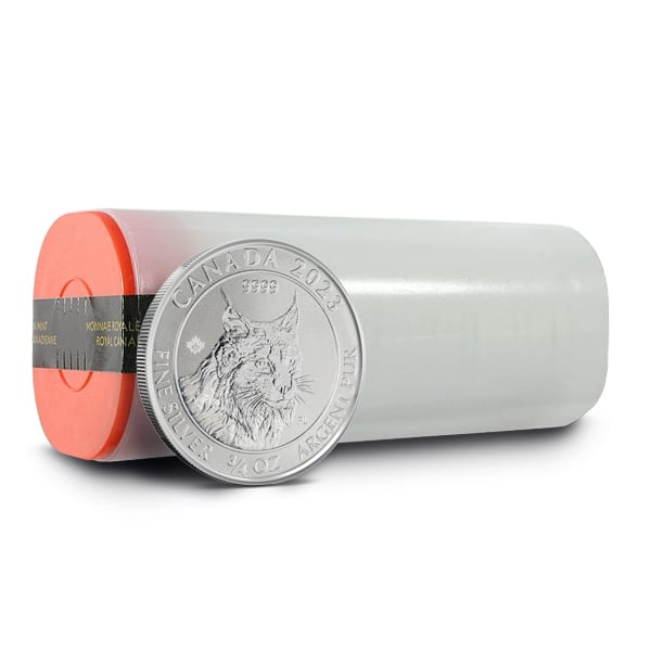 2023 3/4 Oz RCM Lynx - Reverse Proof, .9999 Silver Coin
