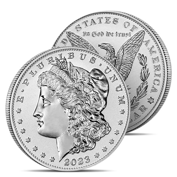 2023-S Morgan Silver Dollar Reverse Proof, .999 Pure (in Capsule Only)