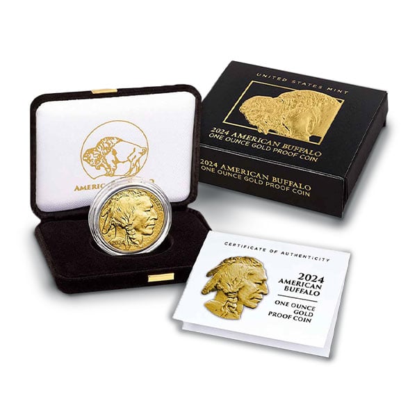 2024 Proof Gold American Buffalo - 1 Troy Ounce .9999 Pure Gold