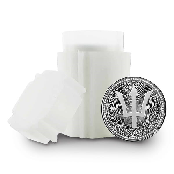 2025 Silver Barbados Trident Coin - 1 Troy Ounce, .9999 Pure