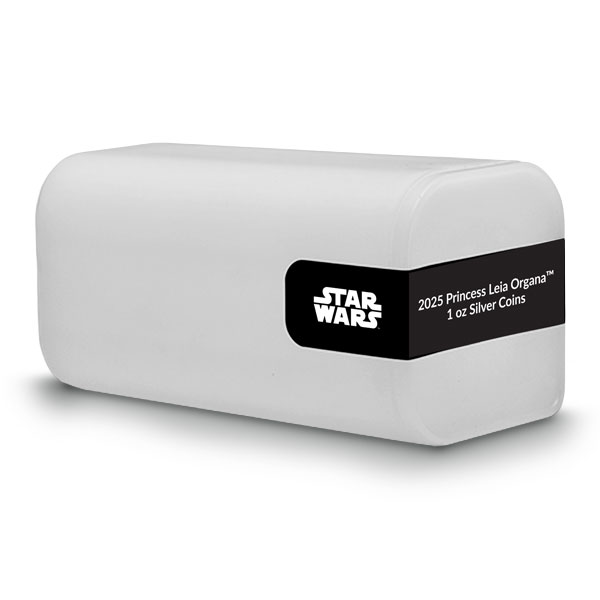 2025 Niue Star Wars; Princess Leia - 1 Oz Silver Coin .999 Pure