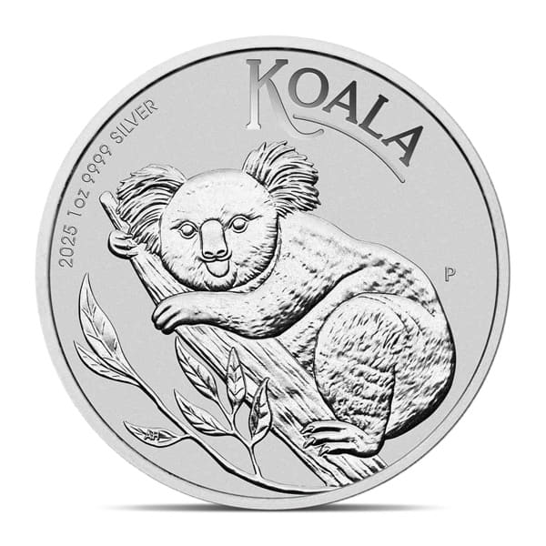 2025 Koala - 1 Troy Oz. Silver, .9999 Pure