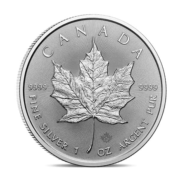 2026 Canadian Maple Leaf - 1 Troy Oz. Silver, .9999 Pure