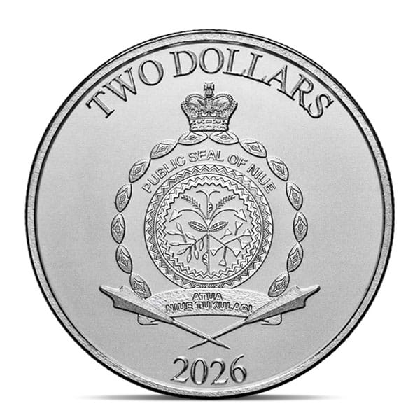 2026 Niue Star Wars; Darth Vader - 1 Oz Silver Coin .999 Pure