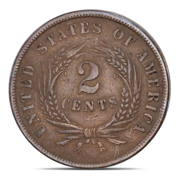 Civil War 2 Cent Coin (F-VF): Value & Guide - Money Metals
