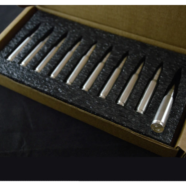 Buy 2 oz Silver Bullets Online .308 Caliber [NEW] | Money Metals Exchange®