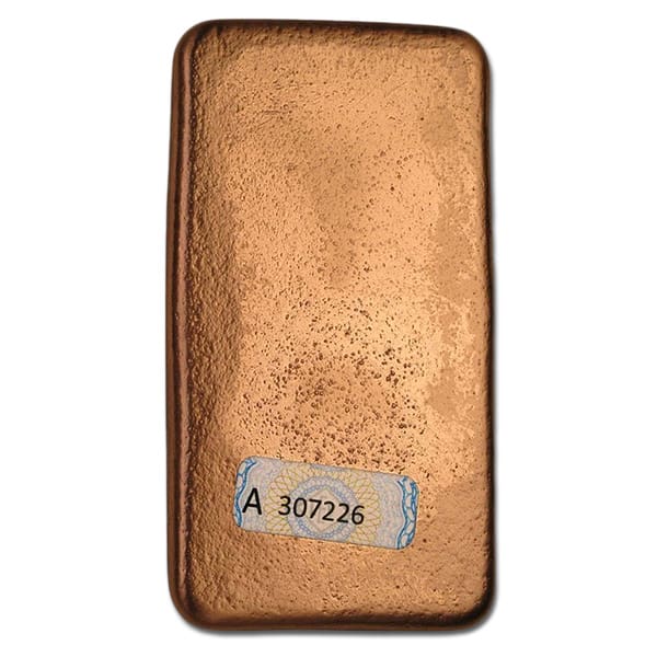 5 AVDP Oz Geiger Copper Bars for Sale - Money Metals
