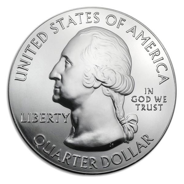 America the Beautiful - Arches National Park 5 Ounce .999 Silver
