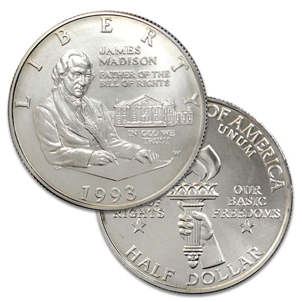 Modern Dates 90% Silver Commemorative Half Dollar (Design Our Choice ...
