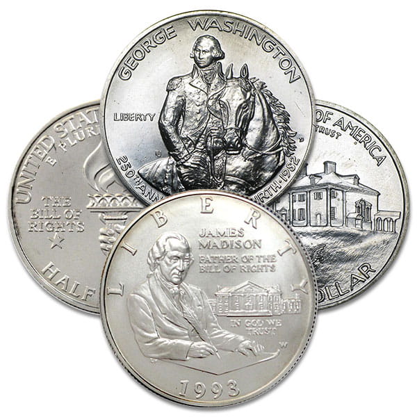 Modern Dates 90% Silver Commemorative Half Dollar (Design Our Choice ...