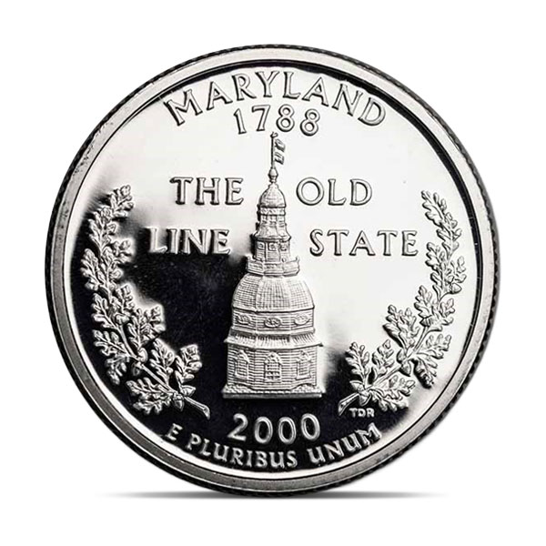 $1 Face Proof Statehood/ATB Quarters, 90% Silver (0.723 oz of silver ...