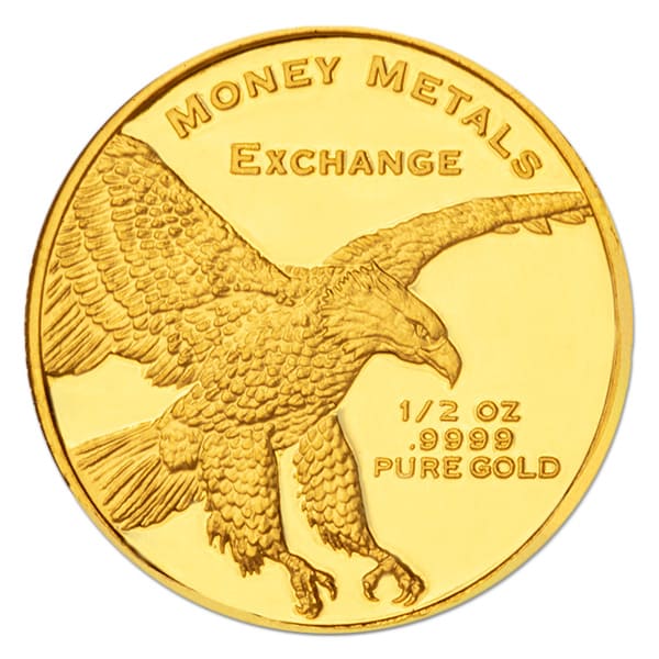 1/2 OUNCE Lady Liberty Gold Round - .9999 Pure