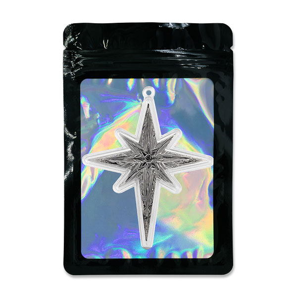 Star of Bethlehem Silver - 1/2 Troy Ounce, .999 Pure (Ornament Capsule)