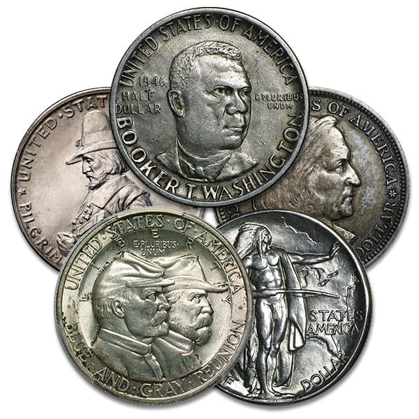 Pre-1965 90% Silver Commemorative Half Dollar (Design Our Choice ...