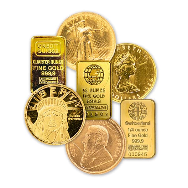 1/4 Oz Scratch & Dent Gold