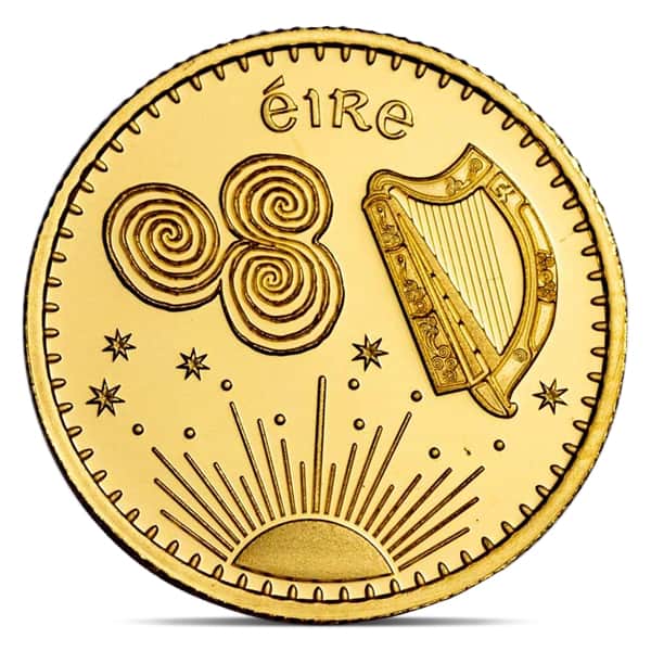Ireland Tree of Life - 1/10 Oz Gold Round .9999 Pure