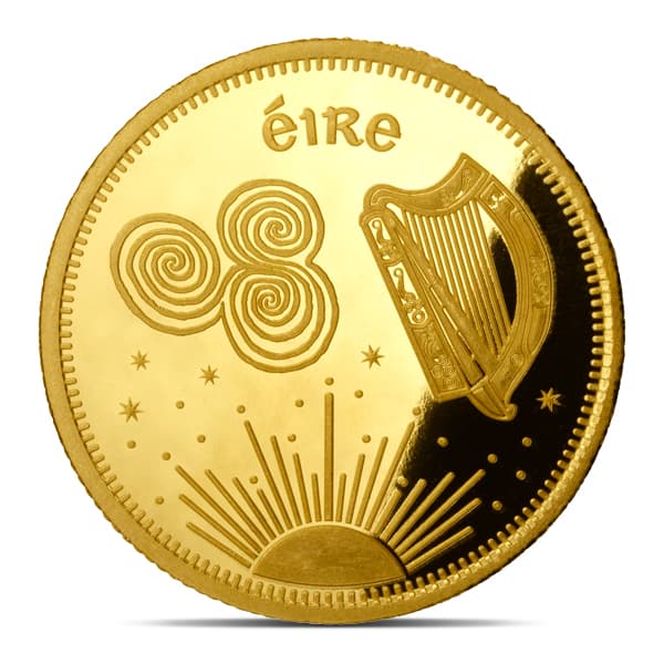 Ireland Tree of Life - 1/10 Oz Gold Round .9999 Pure