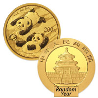 8 Gram Gold Chinese Panda Coins for Sale · Money Metals®