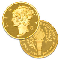 Gold Rounds for Sale | Buy Gold Rounds from Money Metals®