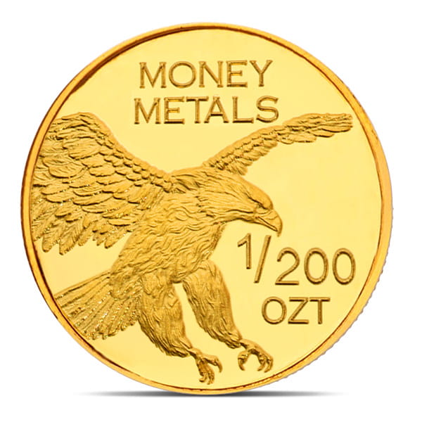 Lady Liberty Gold 1/200th Ounce Round - .9999 Pure
