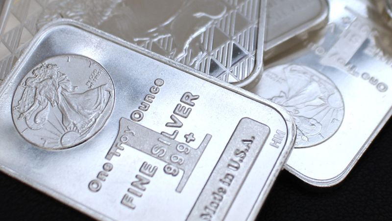 1 oz Coin Design Silver Bars - Money Metals