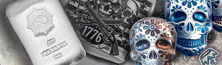 2 oz Silver Bars, .999 Fine Silver Bullion and Secure Shipping - Money ...