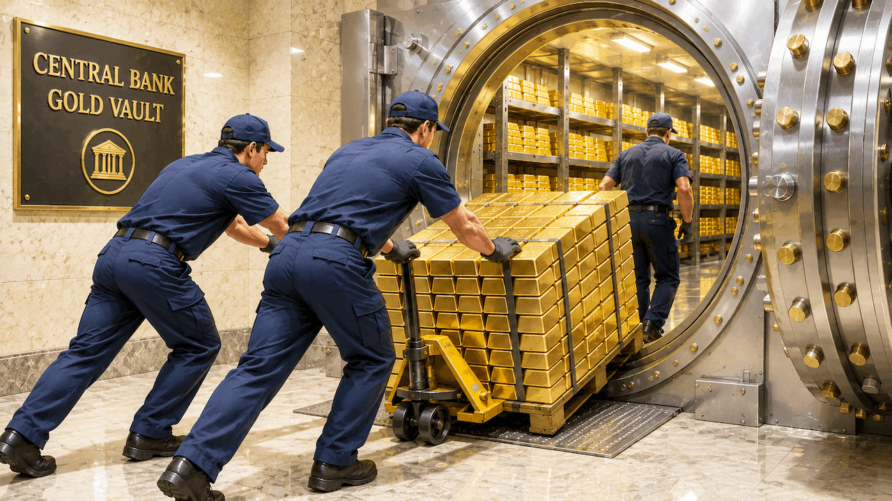 Central Banks Flipped Back to Gold Buying in April