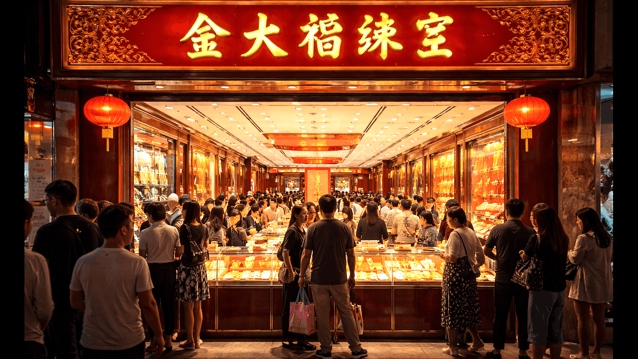 Chinese Consumers Gobbling Up Gold in Run-Up to Lunar New Year