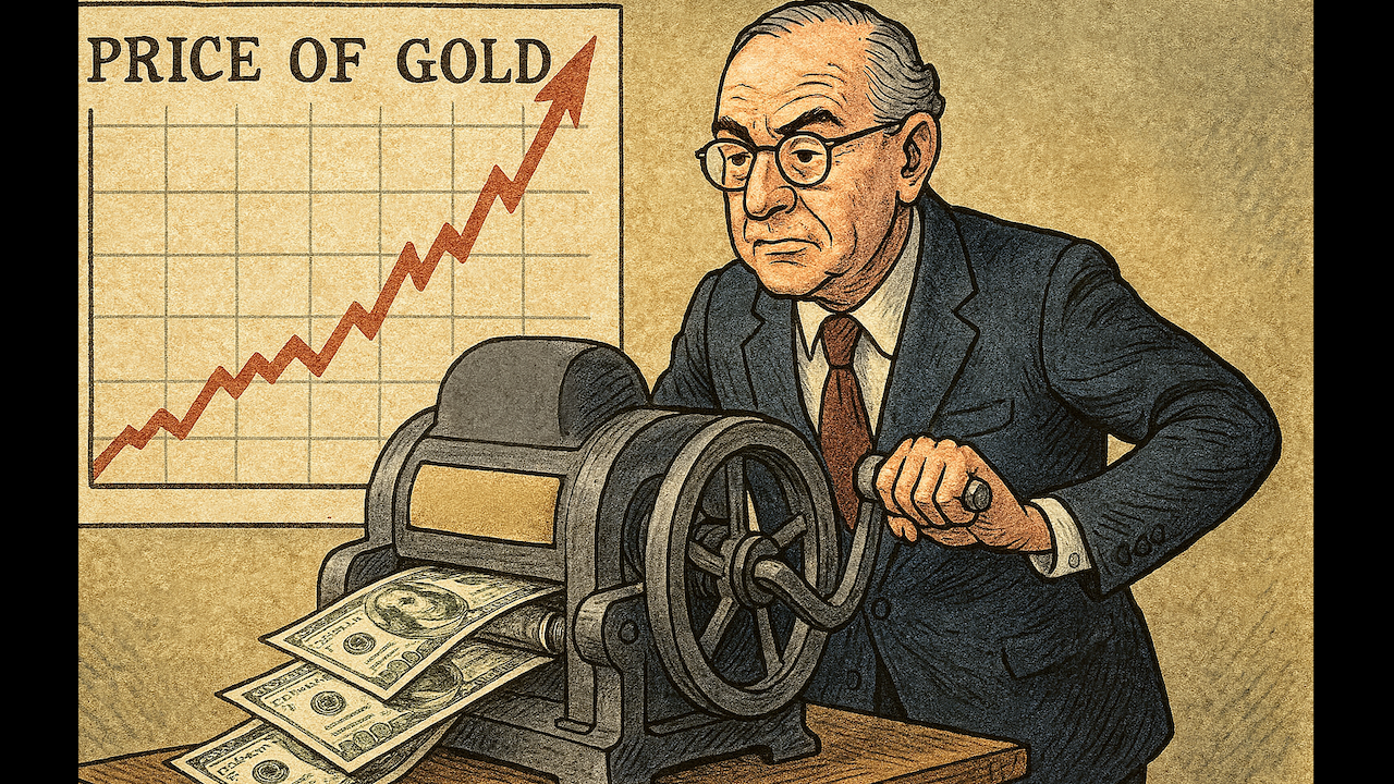 Economics Professor: The Gold Price Could Double in the Next Decade