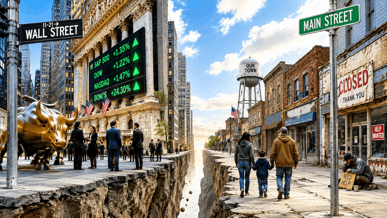Economist: Federal Reserve Policy Driving Disconnect Between Main St ...