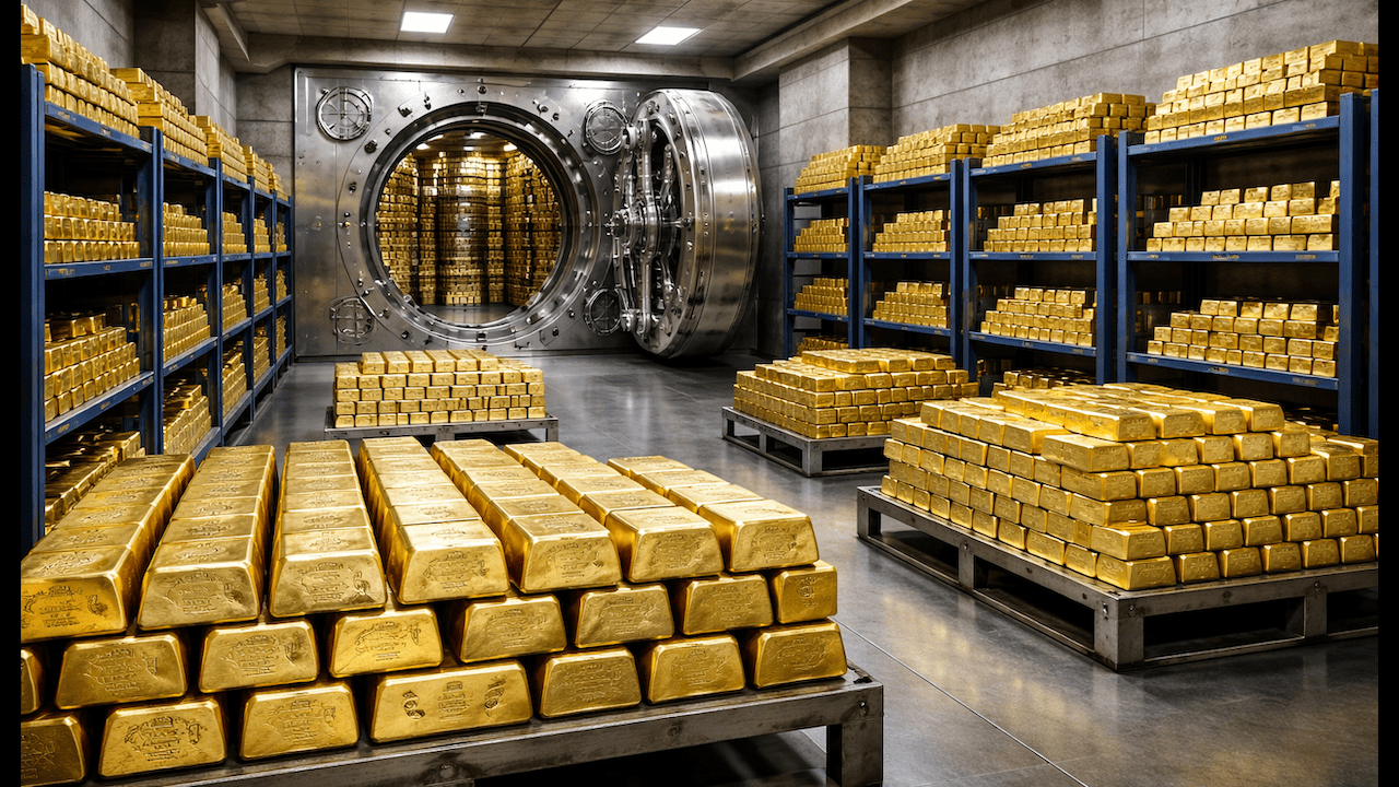 Gold Tops Treasuries as World's Biggest Foreign Reserve Asset