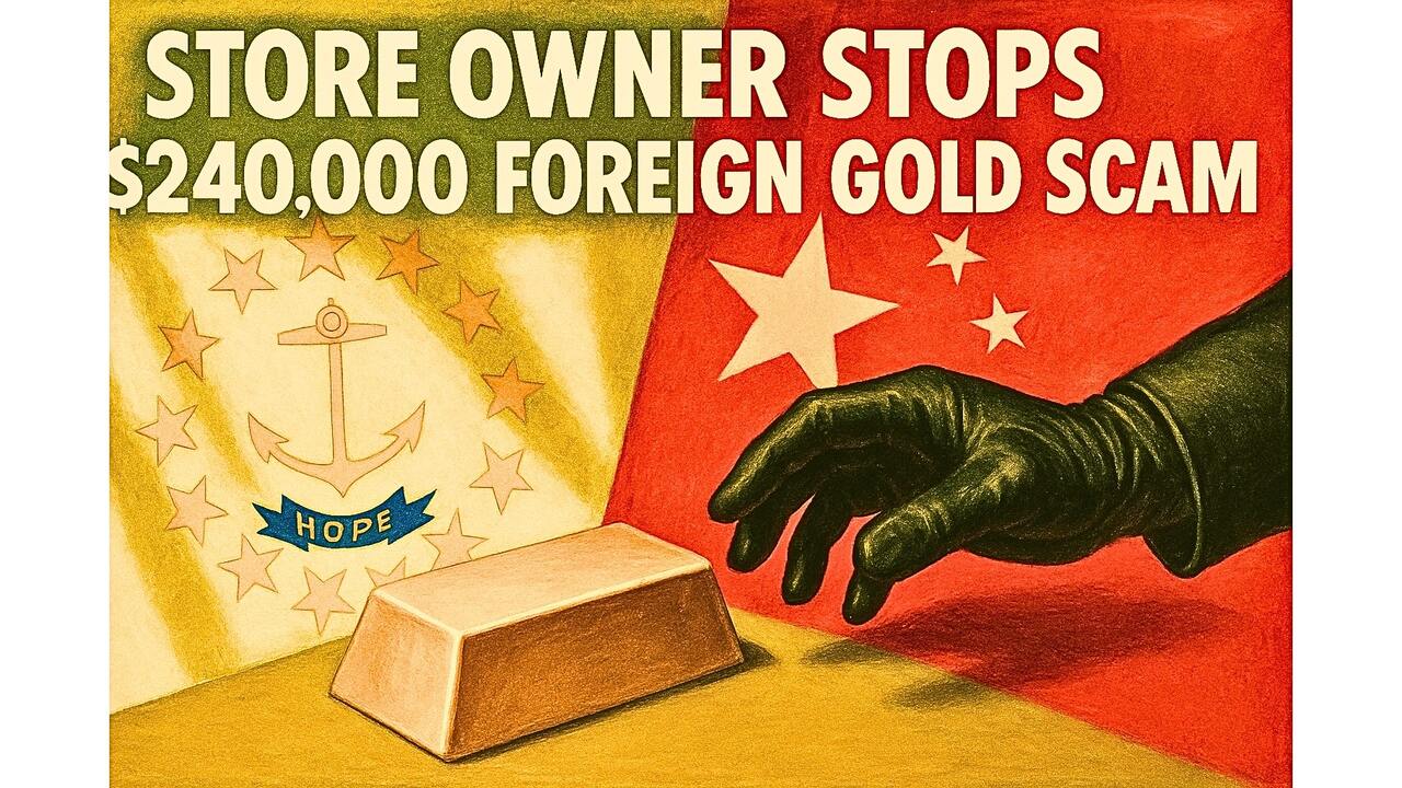 Store Owner Stops $240,000 Foreign Gold Scam